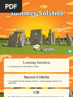 Understanding the Summer Solstice | PDF