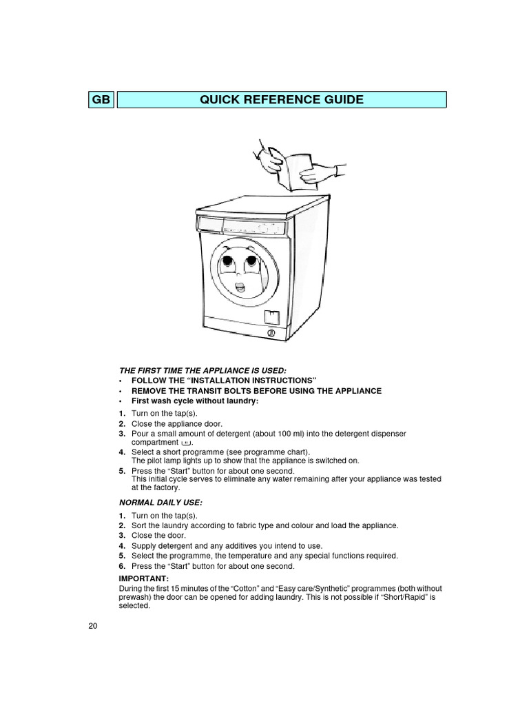 1200 Washing Machine - EnG | PDF | Ac Power Plugs And Sockets | Washing ...