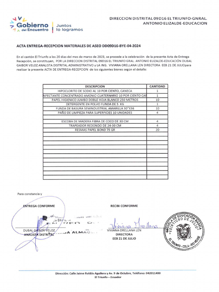 Ajuste 3 Acta 4 | PDF