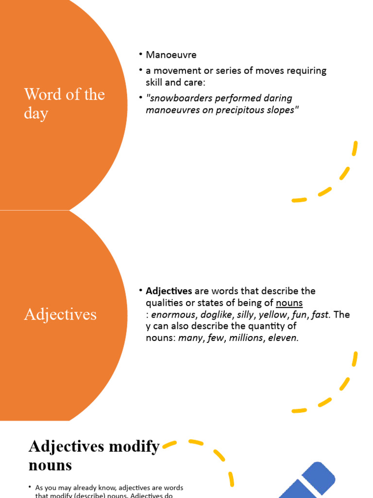 Adjectives and Adverbs | PDF | Adjective | Adverb