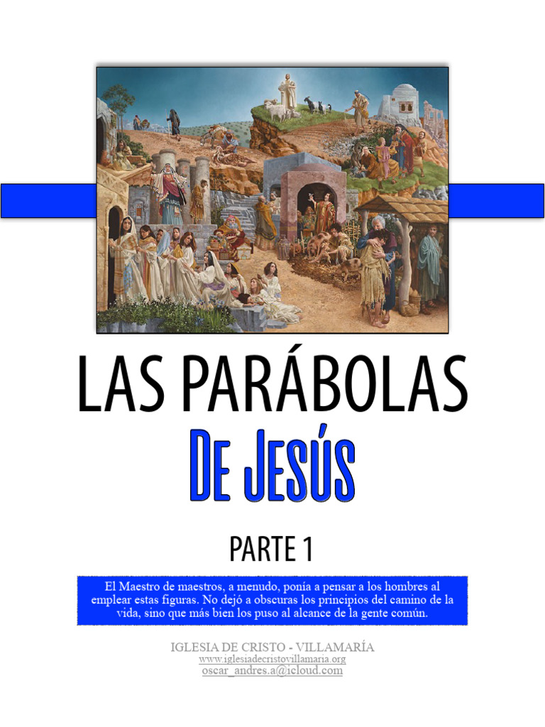 Parábolas de Jesús: Enseñanzas Clave | PDF | Parábolas de Jesús | Jesús