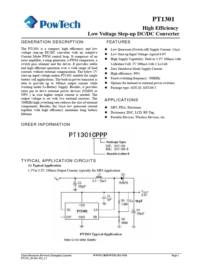 pt1301 r3.2 Powtech | PDF | Electrical Equipment | Manufactured Goods