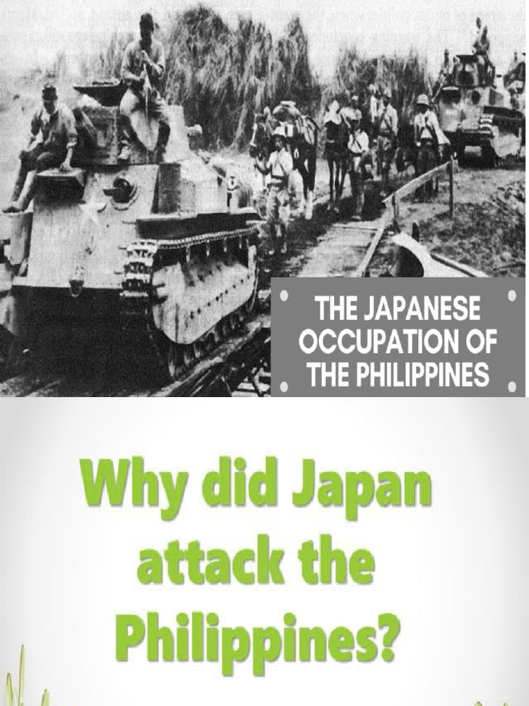 Japanese Occupation in The Philippines WW II | PDF