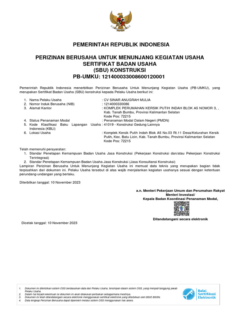14.4 Sbu Gedung Lainnya CV Sam | PDF