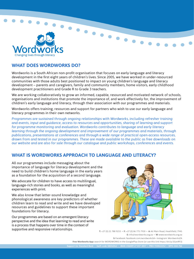 Early Language & Literacy Programs | PDF | Literacy | Cognition