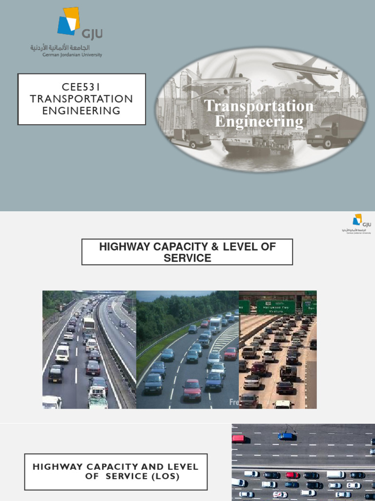 05-Highway Capacity Level of Service | PDF | Traffic | Transport