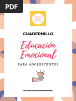 19.cuadernillo para Trabajar La Ansiedad en Adolescentes y Niños | PDF ...