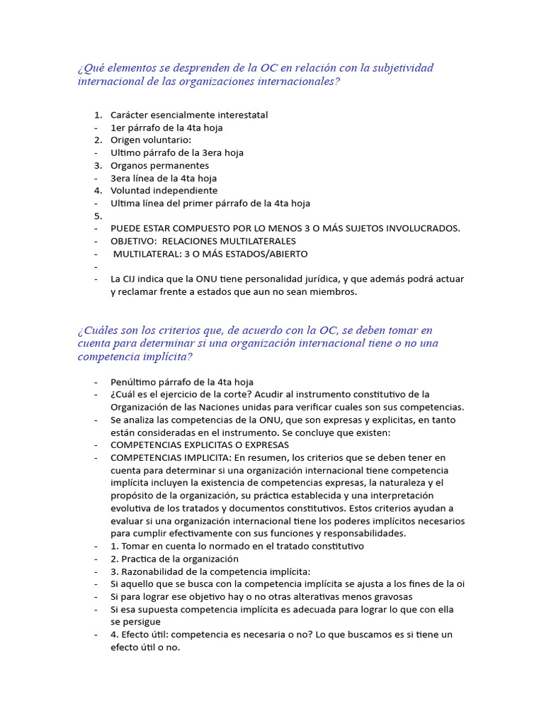 Qué Elementos Se Desprenden de La OC en Relación Con La Subjetividad ...