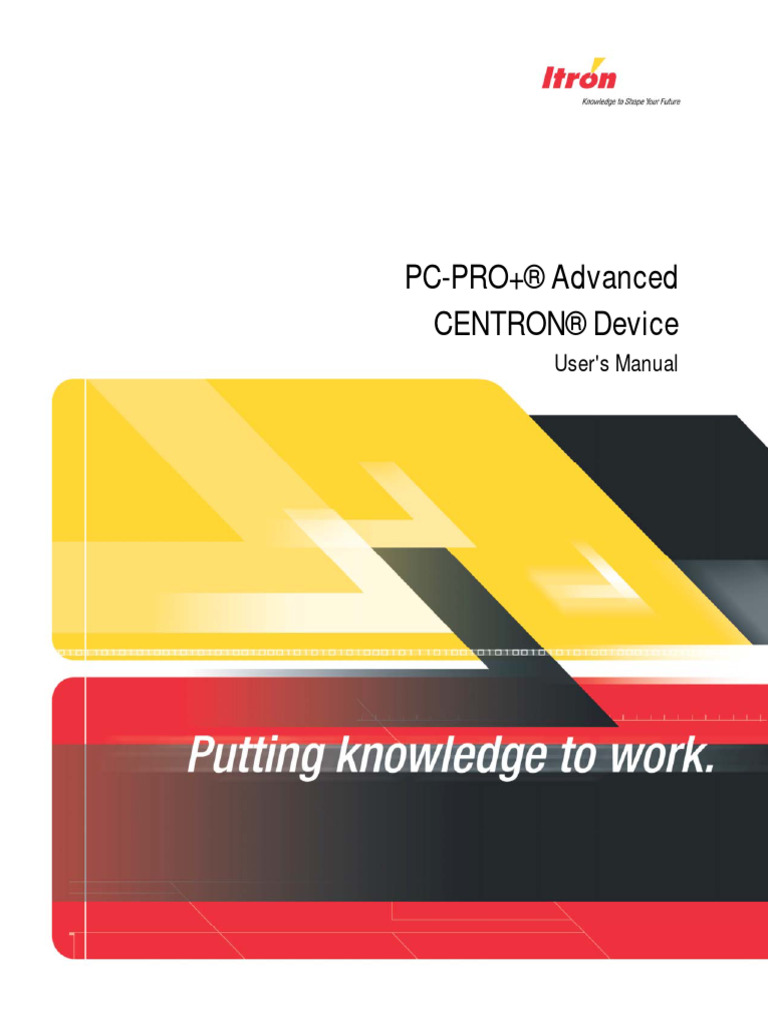 CENTRON Device Manual | PDF | Installation (Computer Programs) | Computer File