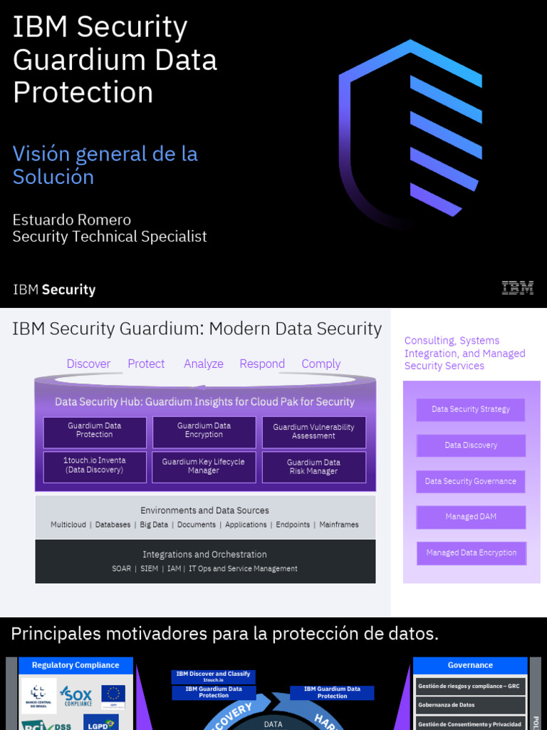 Entrenamiento - Guardium Data Protection | PDF | Servidor SQL de ...