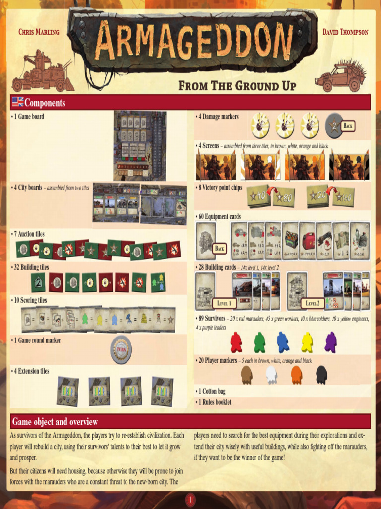 Armageddon Spielregel US Lowres | PDF