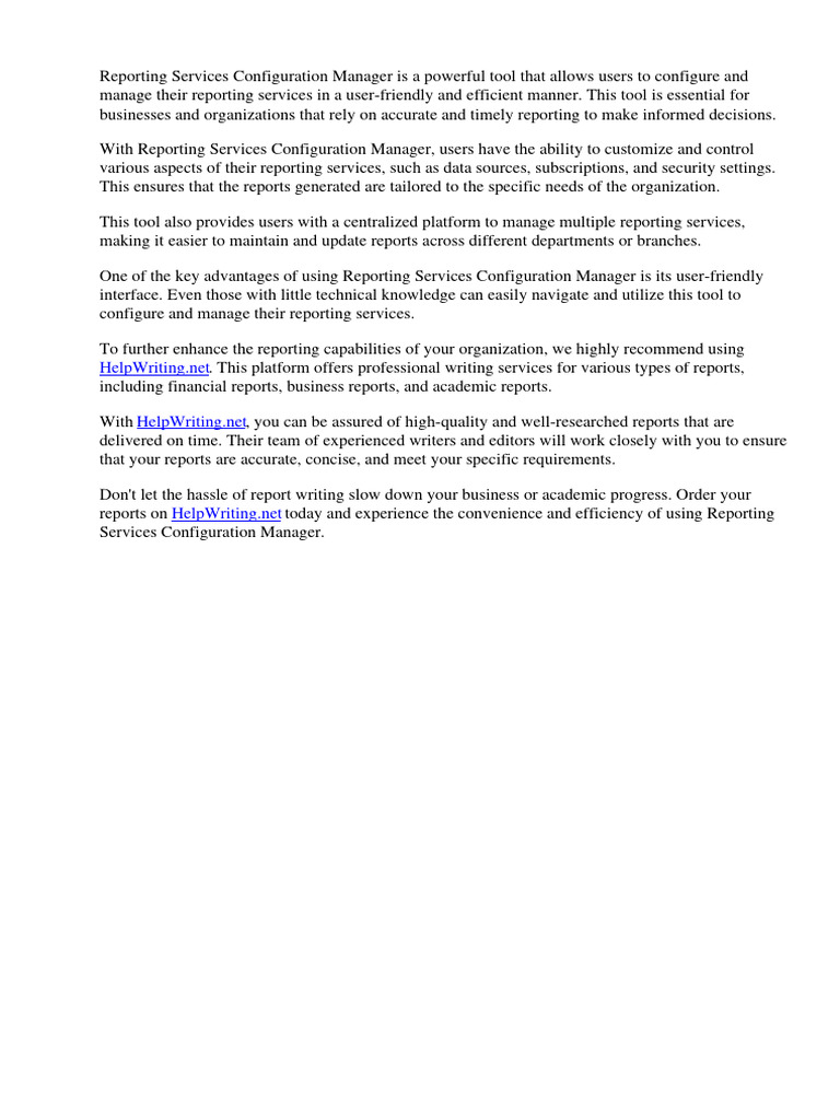 Reporting Services Configuration Manager Download Free Pdf Microsoft Sql Server Data 