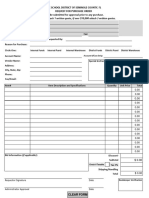 Capital Expenditure Request Form | PDF | Procurement | Budget
