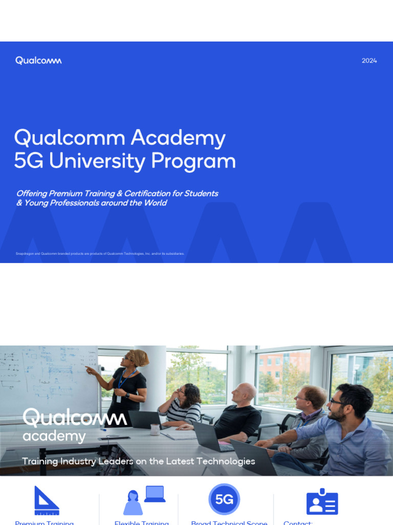 Qualcomm 5G Courses | PDF | Trademark | Telecommunications