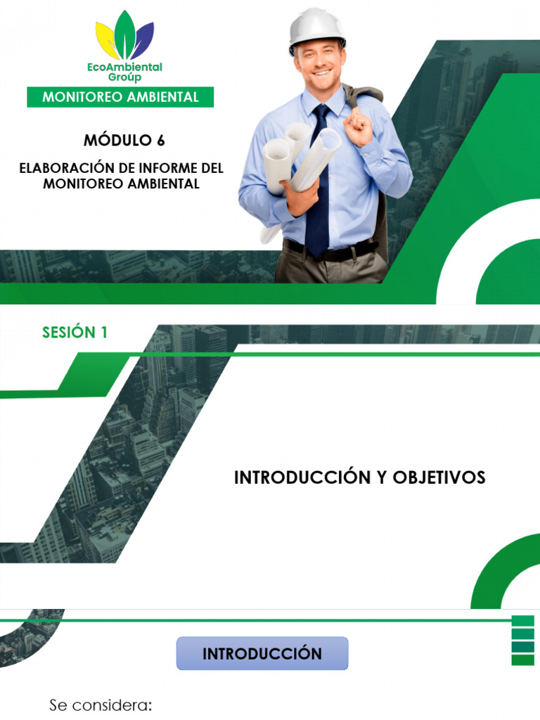 Modulo 6 - Informe de Monitoreo Ambiental | Descargar gratis PDF | Agua | Dióxido de azufre