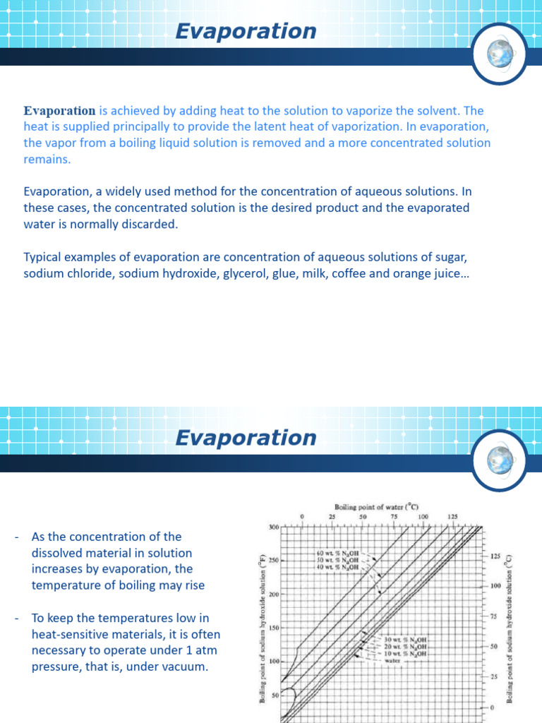 Evaporation | PDF | Evaporation | Heat Transfer