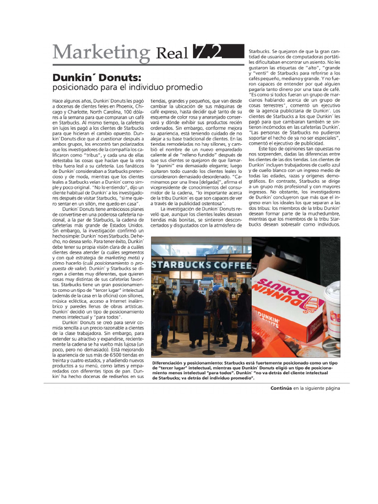 Dunkin' Donuts | PDF