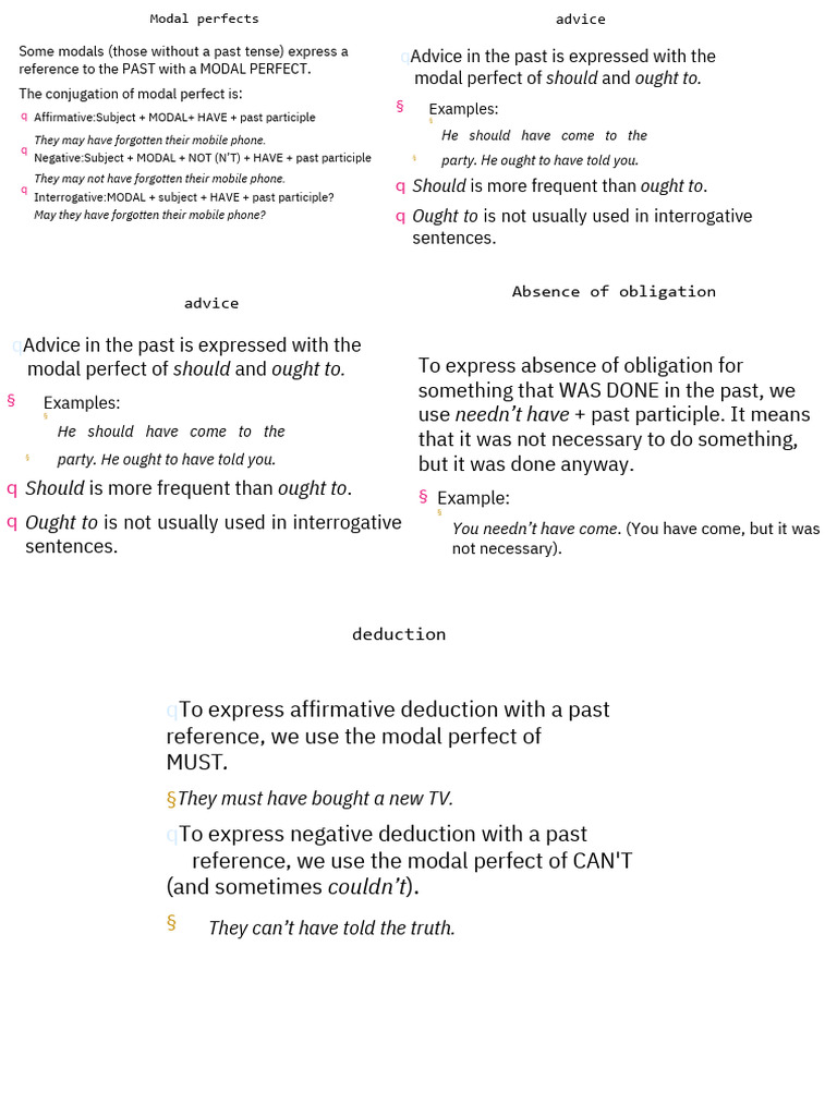 ANGLES | PDF | Perfect (Grammar) | Languages