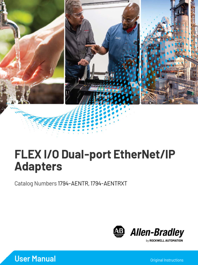 Flex I/O Dual-Port Ethernet/Ip Adapters: User Manual | PDF ...