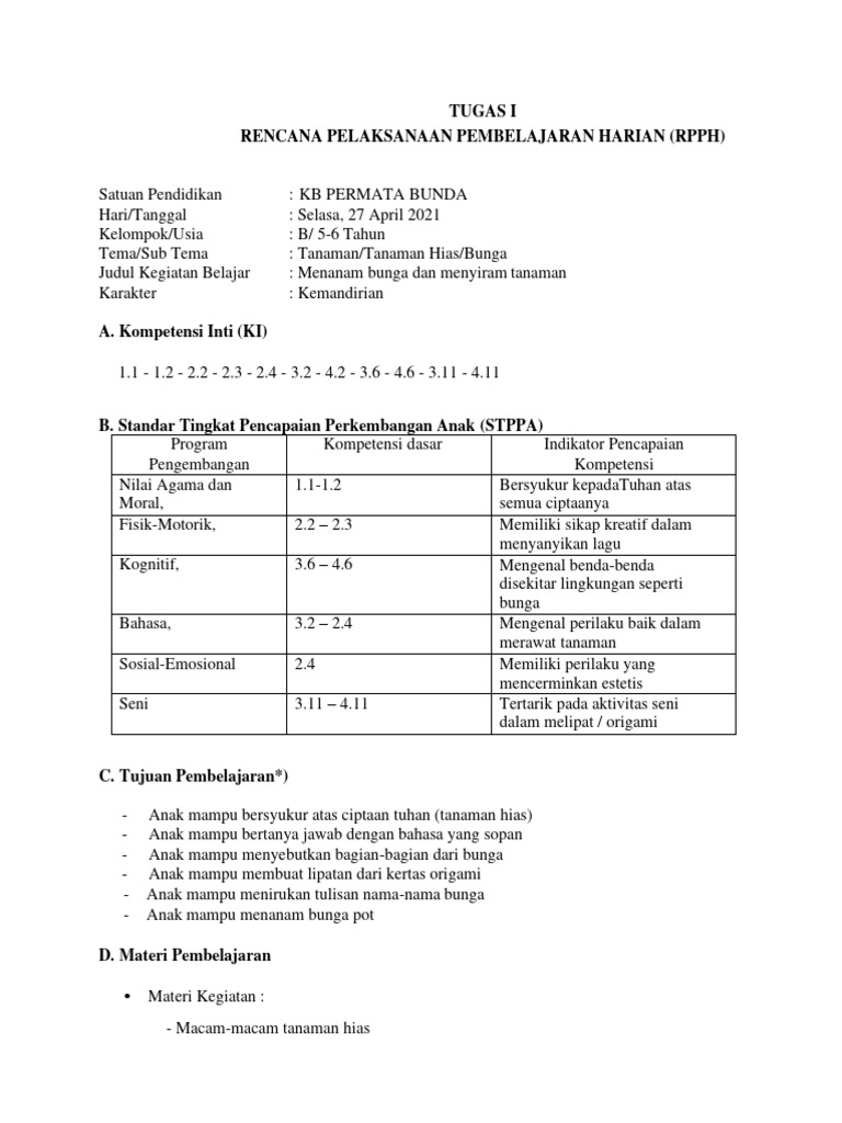 Tugas I 2 3 Metode Pengembangan Kognitif | PDF