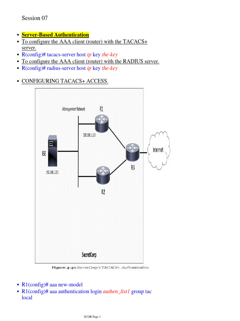 Session 07 | PDF | Radius | Security Engineering