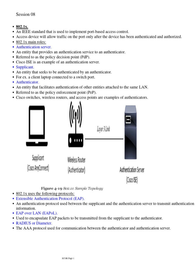 Session 08 | PDF | Radius | Communications Protocols