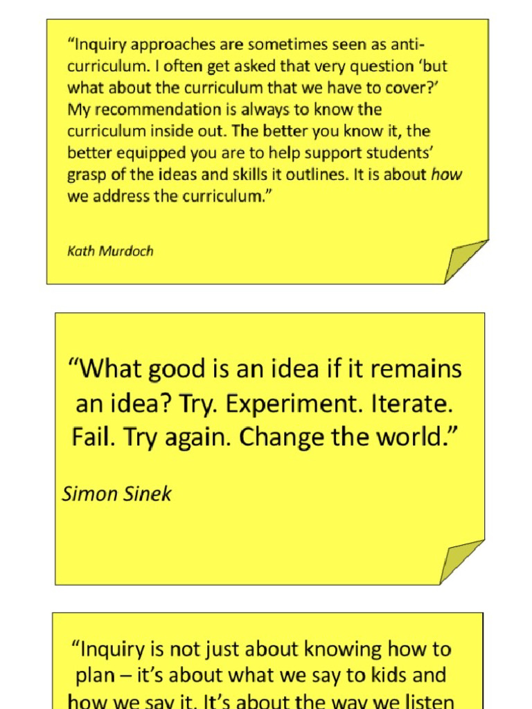 Quotes About Inquiry | PDF