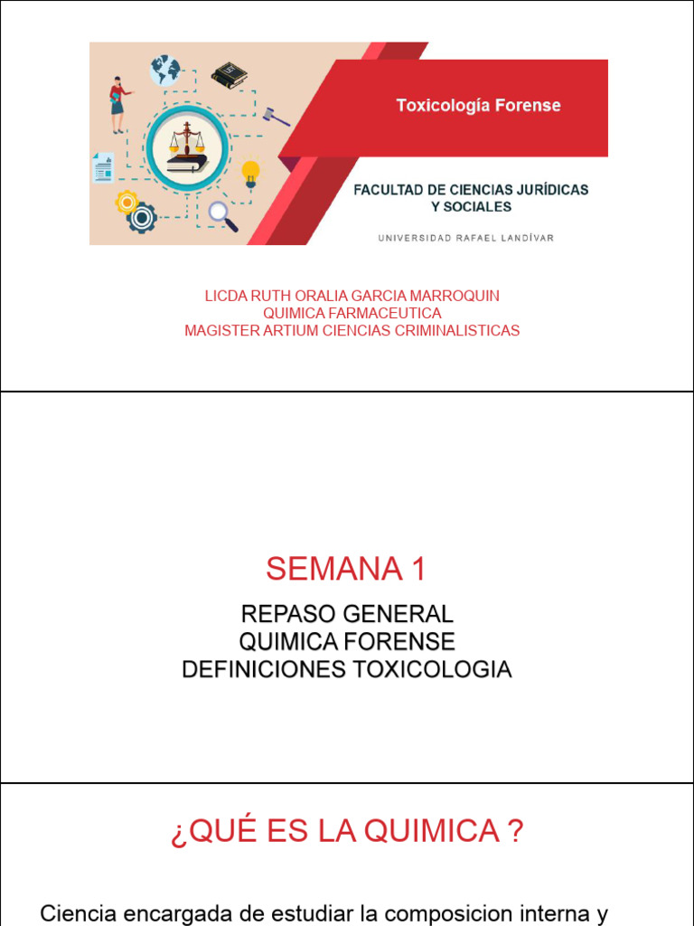 Toxicología Forense | PDF | Toxicología | Química