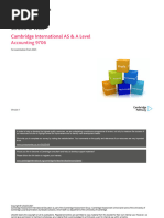 New A-Levels Accounting 9706 2024-25 | PDF | Management Accounting ...