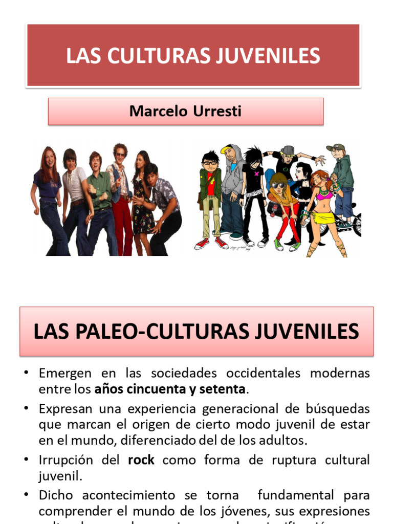 LAS CULTURAS JUVENILES - Urresti | PDF | Sociedad | Moda