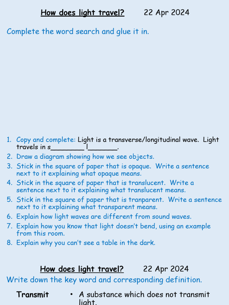 Light | PDF | Reflection (Physics) | Mirror
