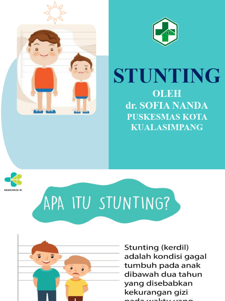 Upaya Mencegah dan Menangani Stunting | PDF | Pengembangan Diri ...