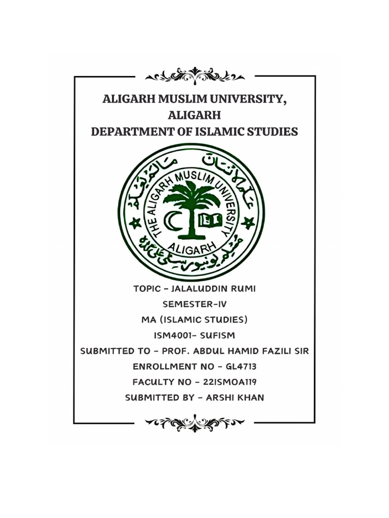 Jalaluddin Rumi | PDF | Rumi | Sufism