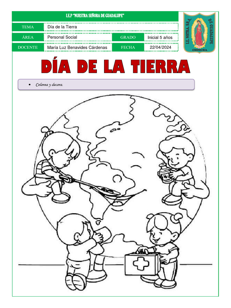Día de La Tierra - 5 Años | PDF