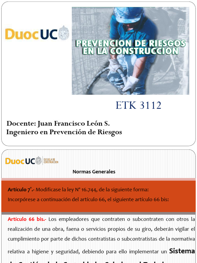 1°clase (17-04-2024) II Unidad - Disposiciones Legales y Adm. Ley ...
