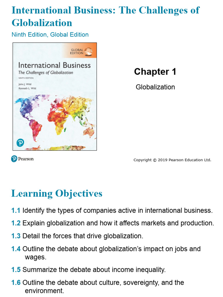 Chapter 01 - Globalization | PDF | Gross Domestic Product | Globalization