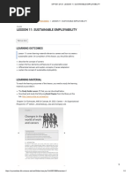 IOP1501 Lesson 1: Graduateness Guide | PDF | Career & Growth