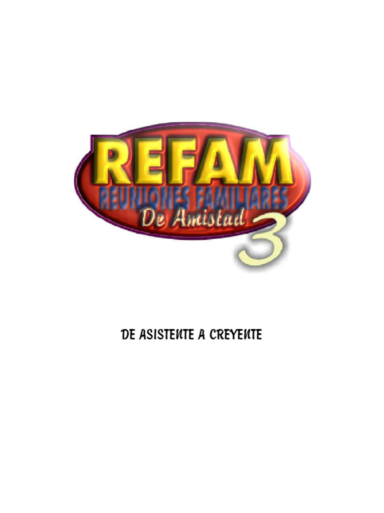 03 - Lecciones Refam 3 | PDF | Salvación | Cristo (título)