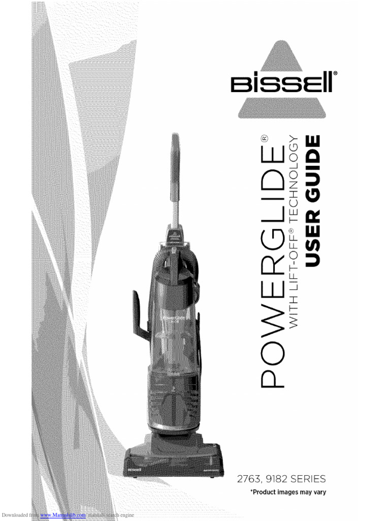 Bissel PowerGlide Vacuum Cleaner | PDF | Vacuum Cleaner | Manufactured ...