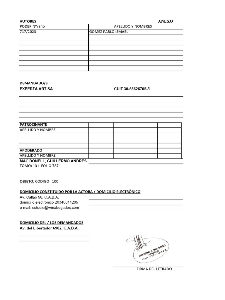 Ficha Justicia Modelo Recurso Ante DMCMC | PDF