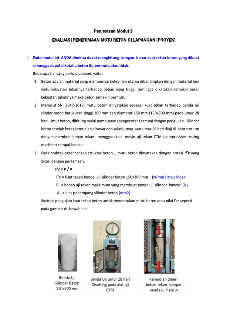 Penjelasan Modul Iii | PDF