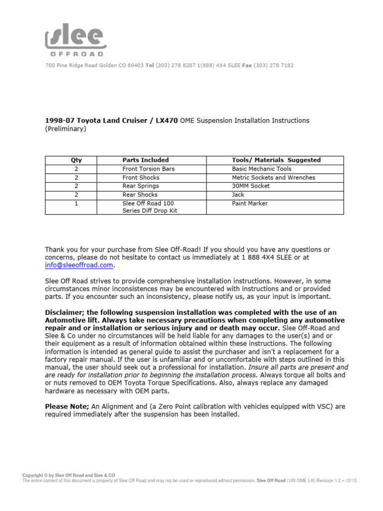 PUB-ome 100 Suspension | PDF | Nut (Hardware) | Screw