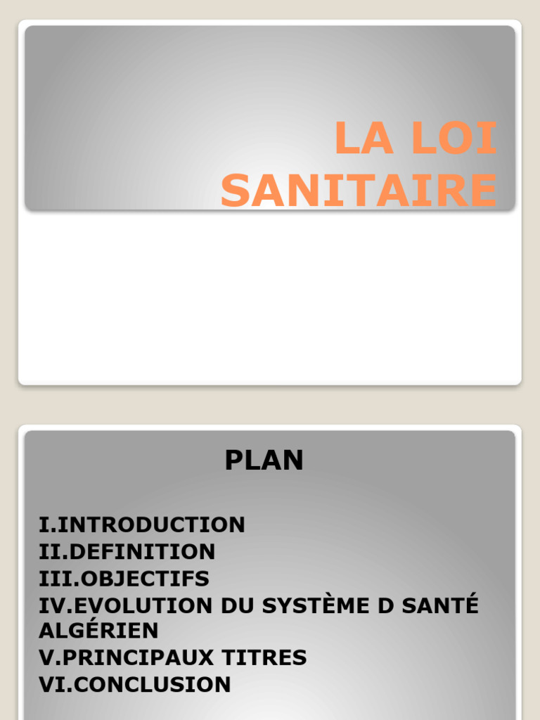 loi_sanitaire | PDF | Pharmacien | Professionnel de la santé