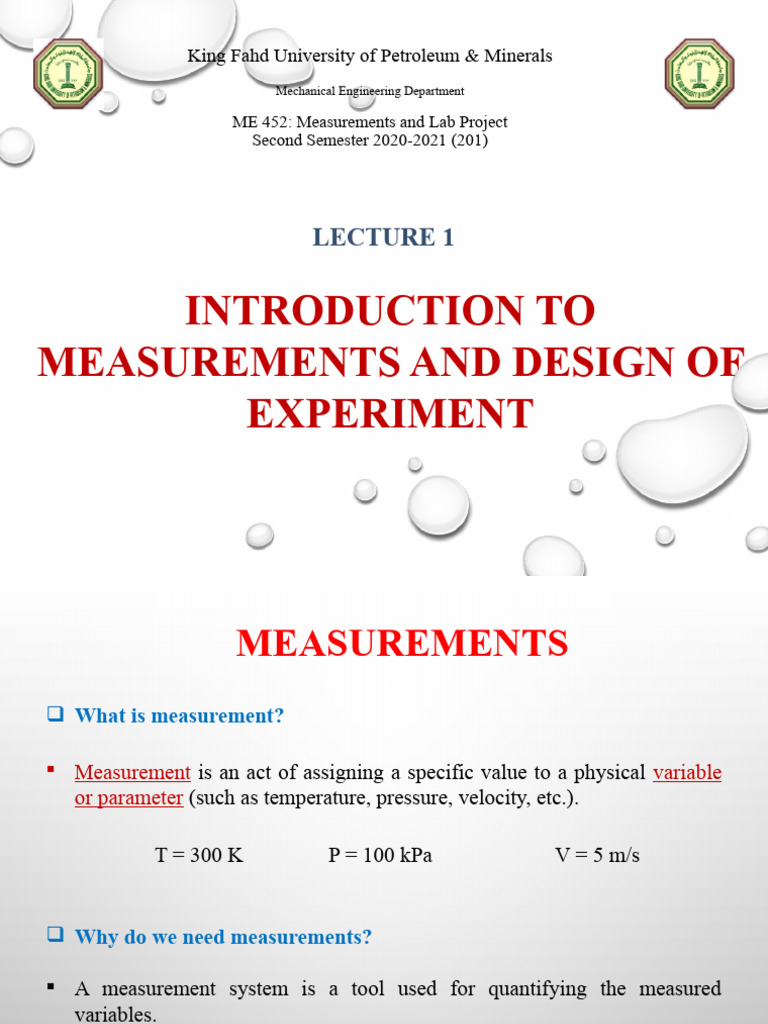 Lec (1) - Measurement System Calibration and Errors - 2 | PDF ...