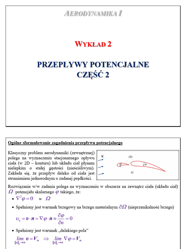 Aerodynamika W02 | PDF