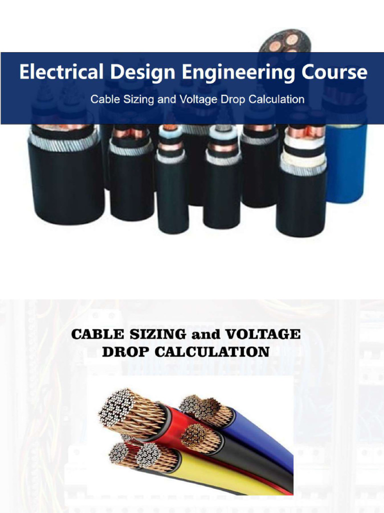 Cable Sizing Presentation | PDF