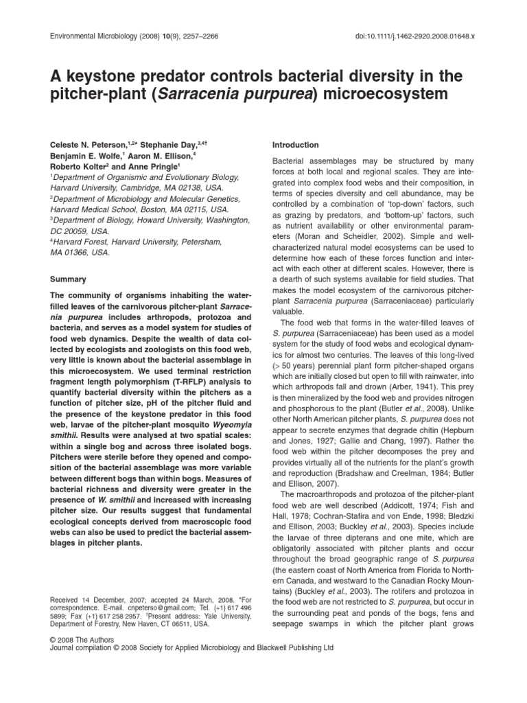 Peterson 2008 | PDF | Polymerase Chain Reaction | Bacteria