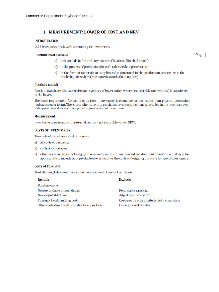 Ias 2 PRC 4 Icap Book | PDF