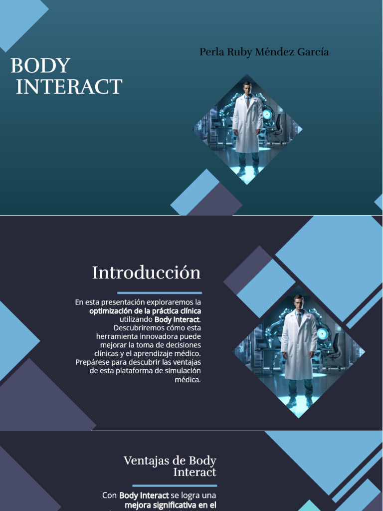 Optimización Clínica con Body Interact | PDF | Aprendizaje | Cuidado de ...
