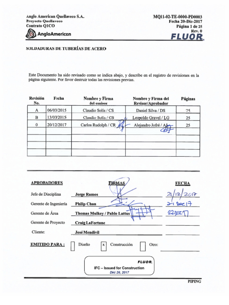 MQ11 02 Te 0000 PD0003 - 0 | PDF | Soldadura | Construcción